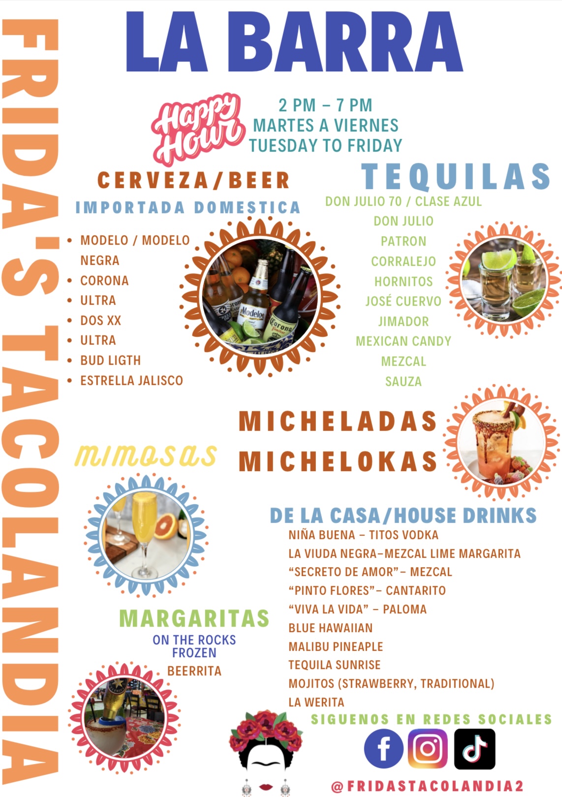 Menu – Fridas Tacolandia